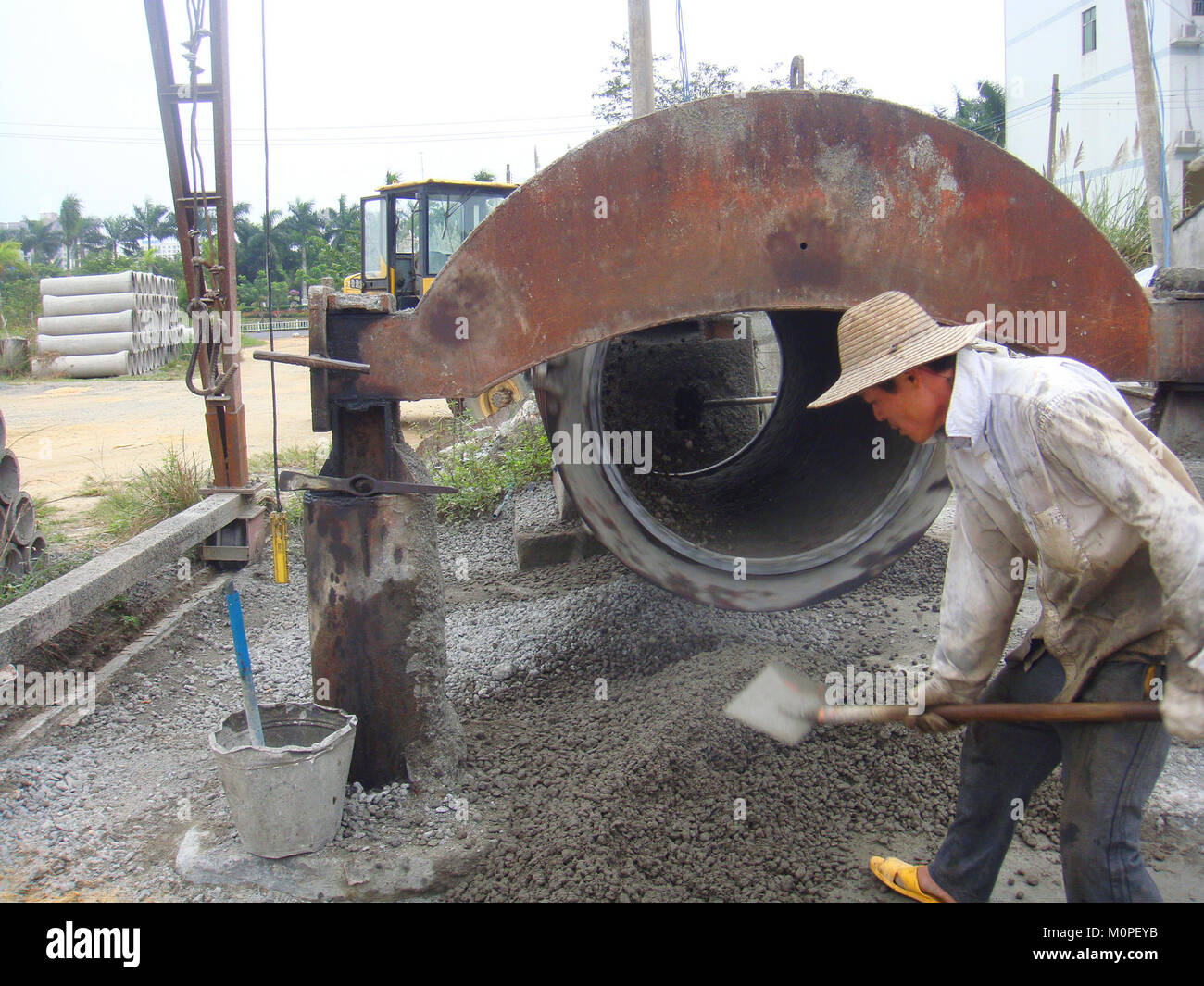 Centrifugal casting is a method used in the production of concrete ...