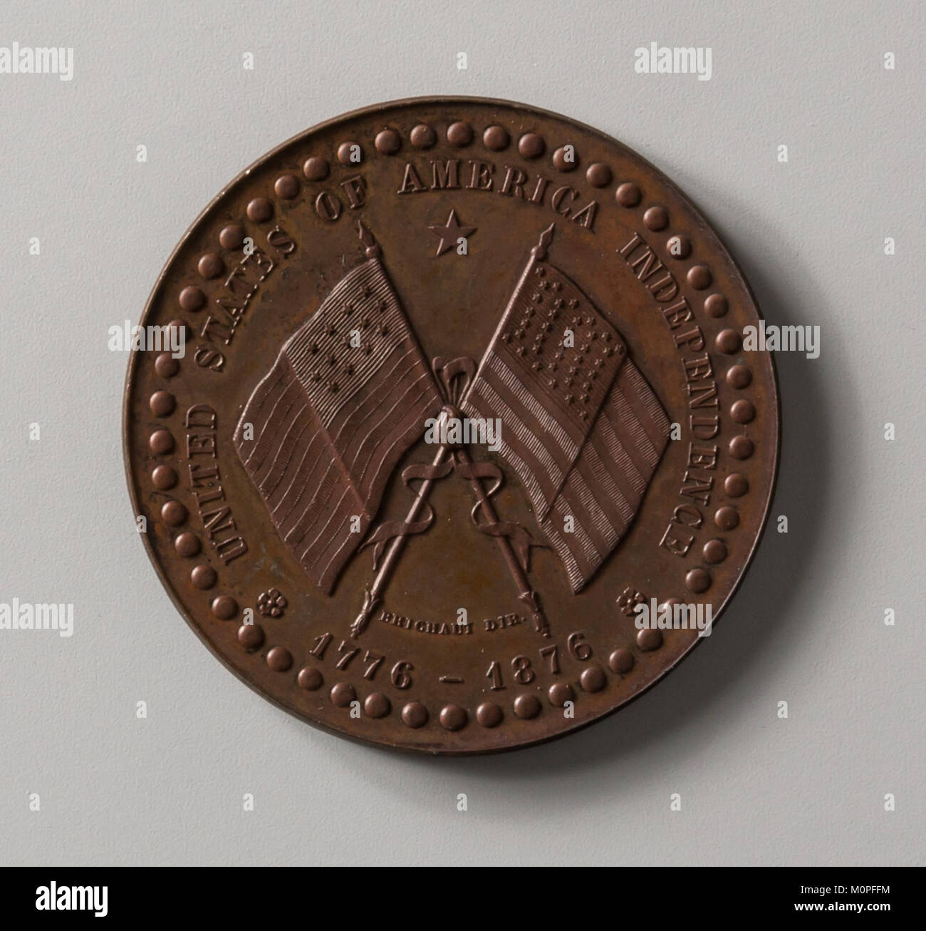 This item commemorates the Centennial of the United States, marking 100 ...