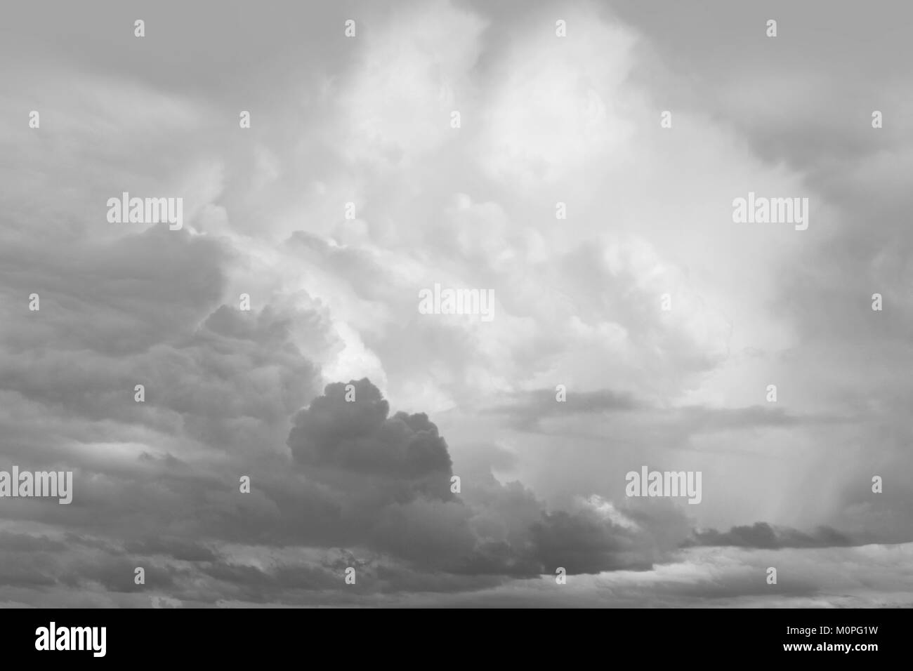 Grey overcast skies Black and White Stock Photos & Images - Alamy