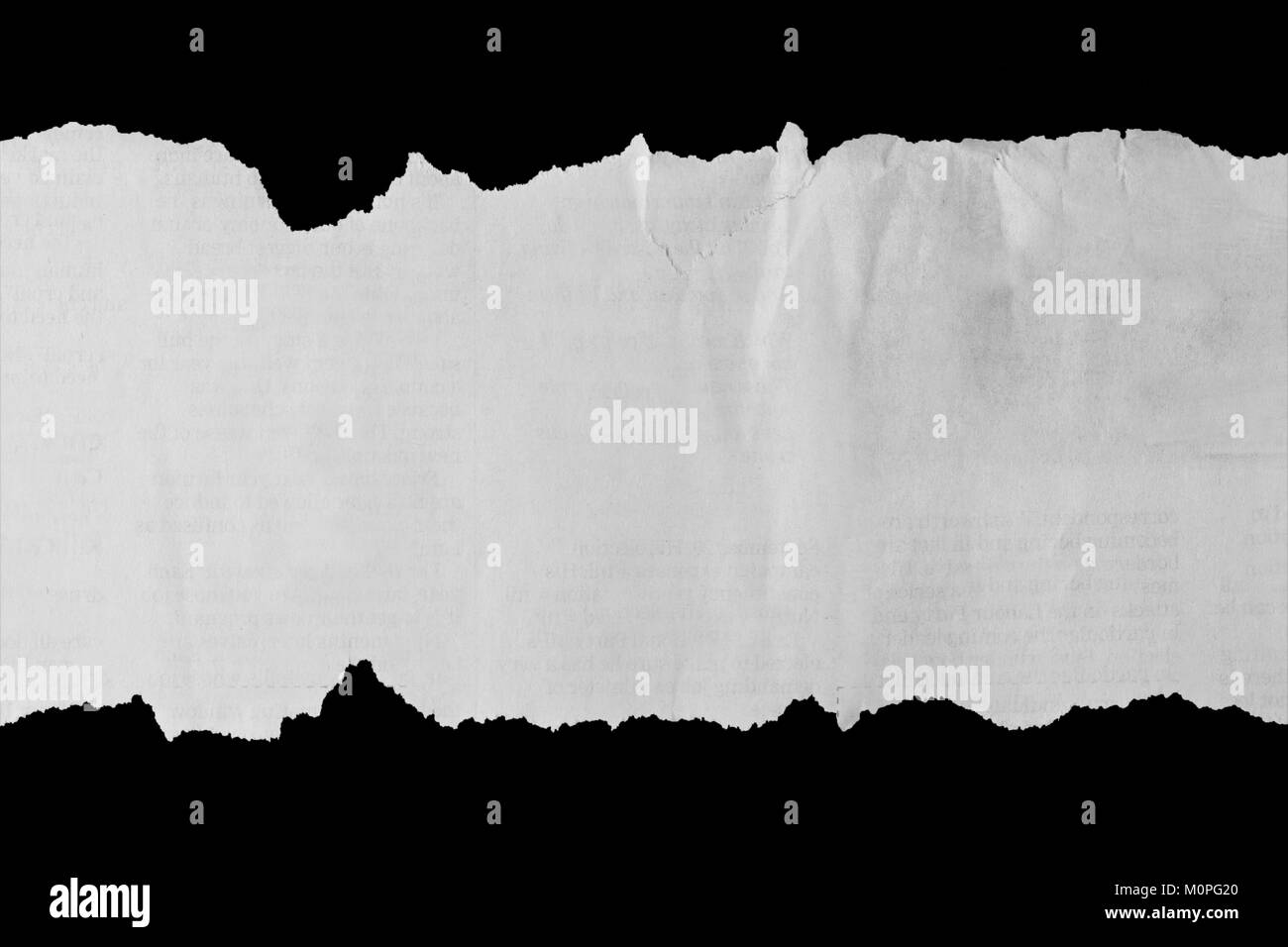 Ripped paper, space for copy Stock Photo - Alamy