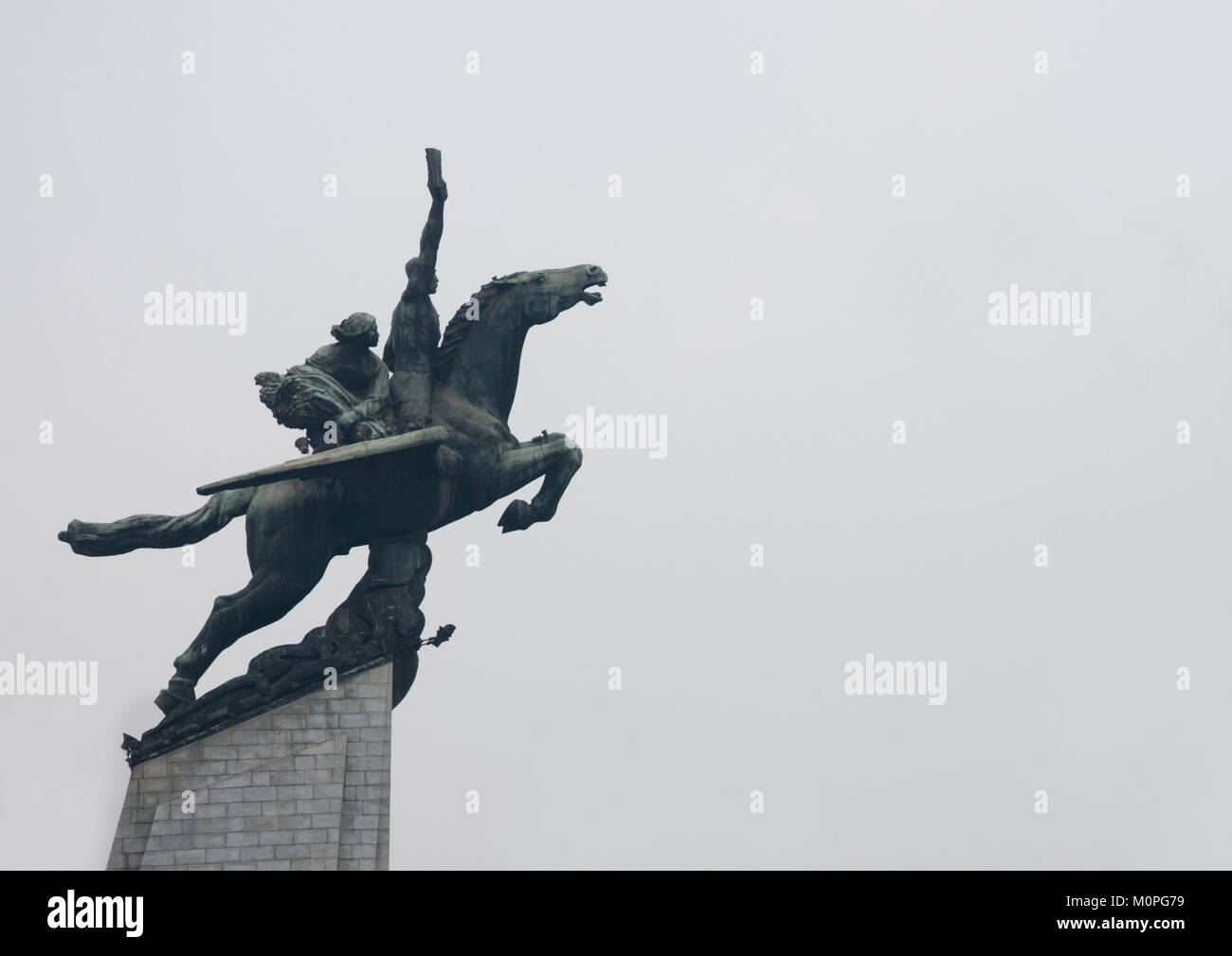 Chollima statue in Mansu hill, Pyongan Province, Pyongyang, North Korea ...