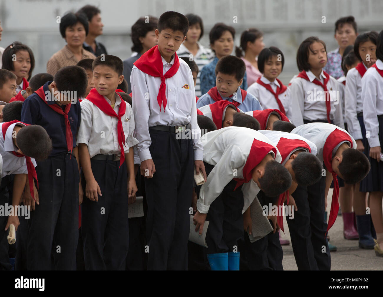 Bowing dear hi-res stock photography and images - Alamy