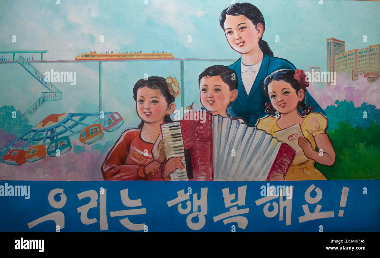 Communism propaganda family hi-res stock photography and images - Alamy