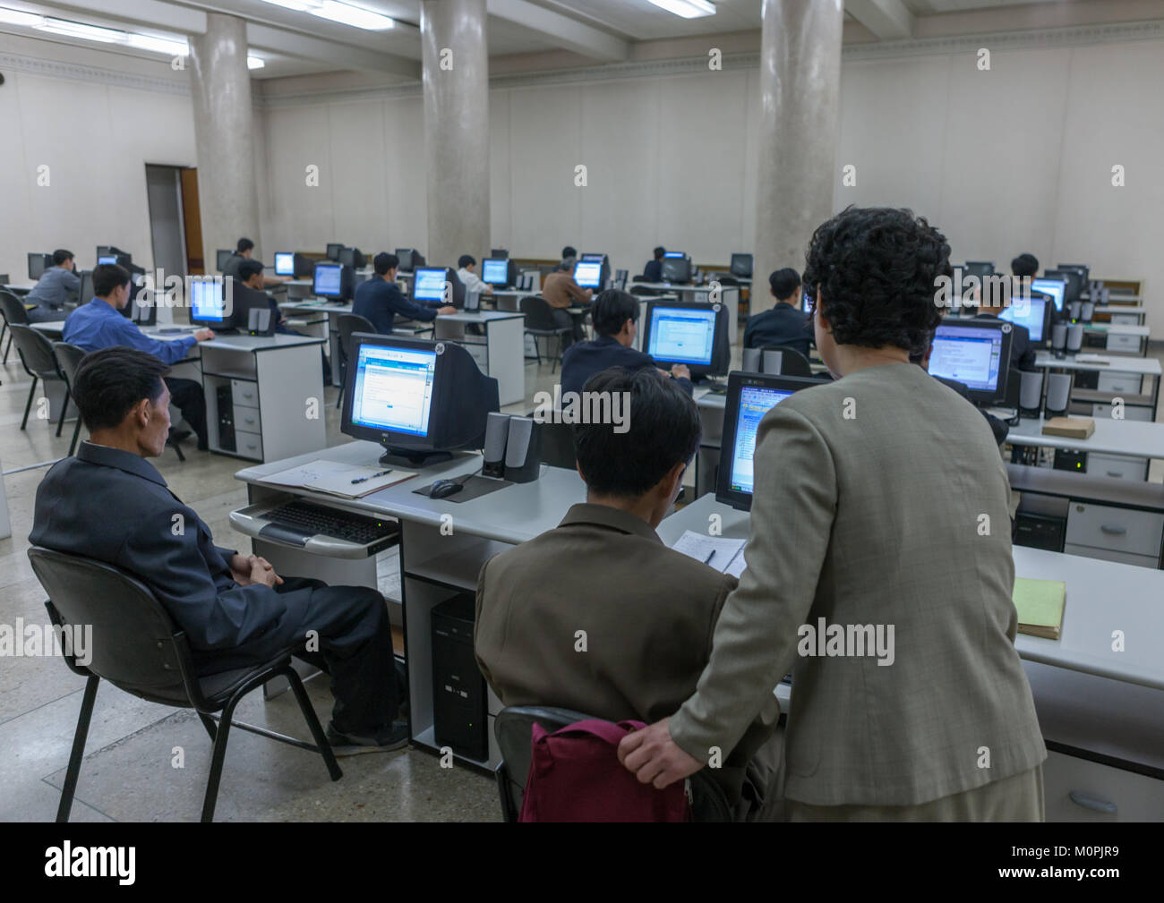 Computer hacker korea hi-res stock photography and images - Alamy