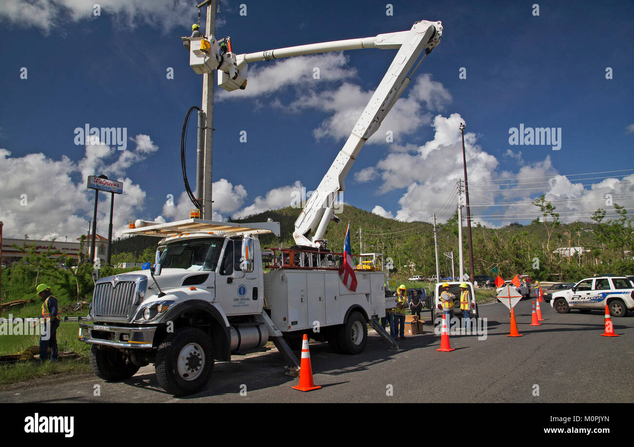 Caguas, Puerto Rico, October 31, 2017 - Puerto Rico Electric Power ...