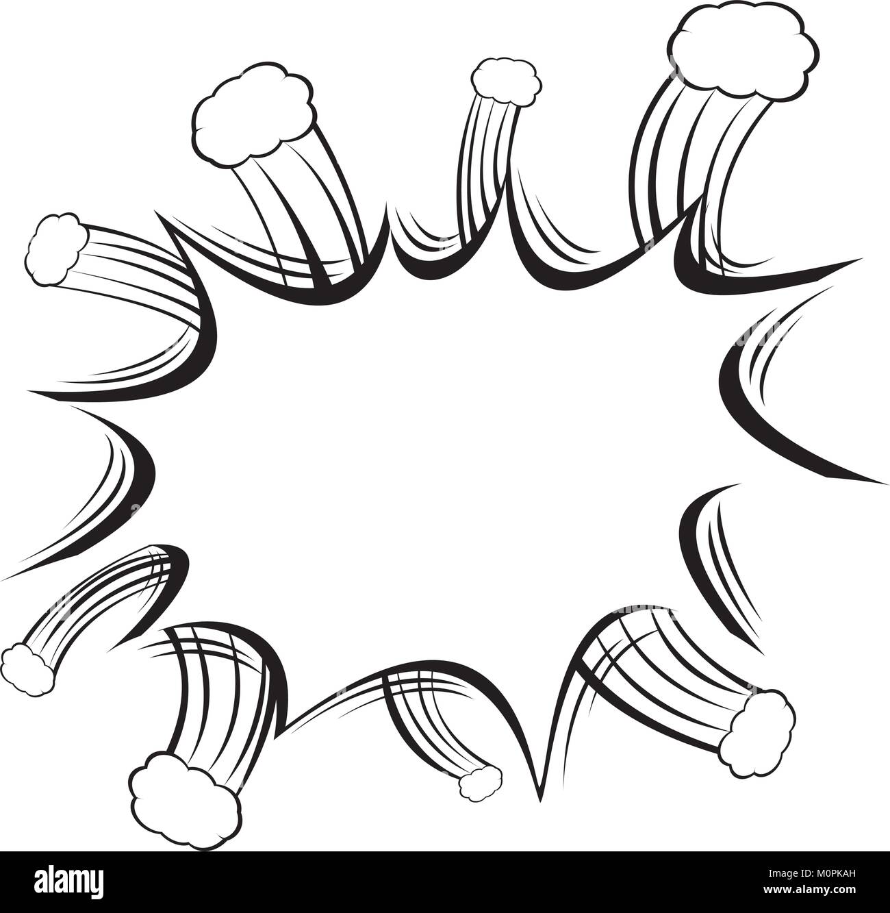 Isolated comic bubble Stock Vector Image & Art - Alamy