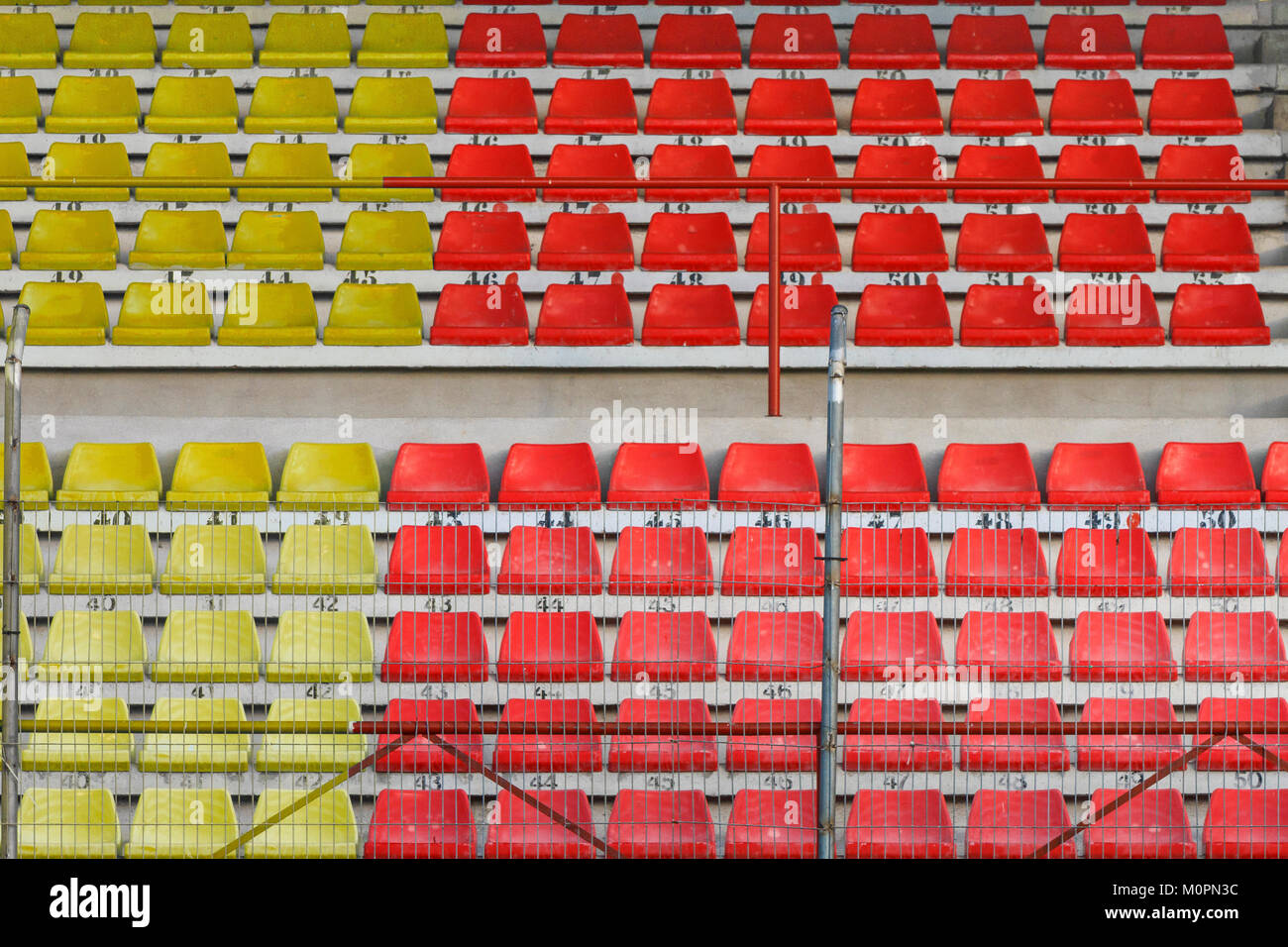 Stadium chairs hi-res stock photography and images - Alamy