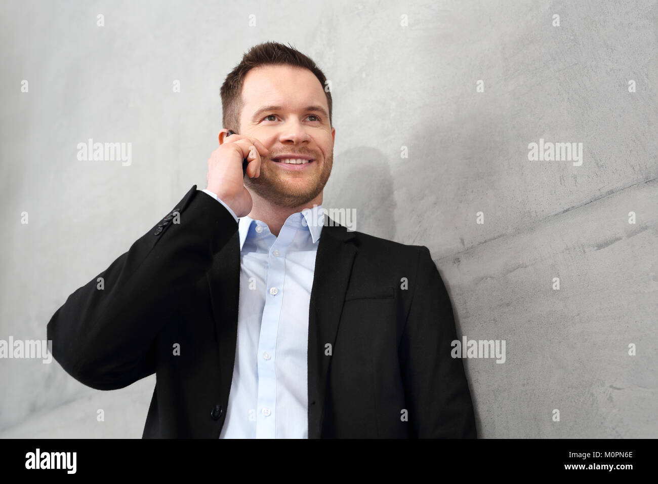 Businessman customer bank hi-res stock photography and images - Alamy