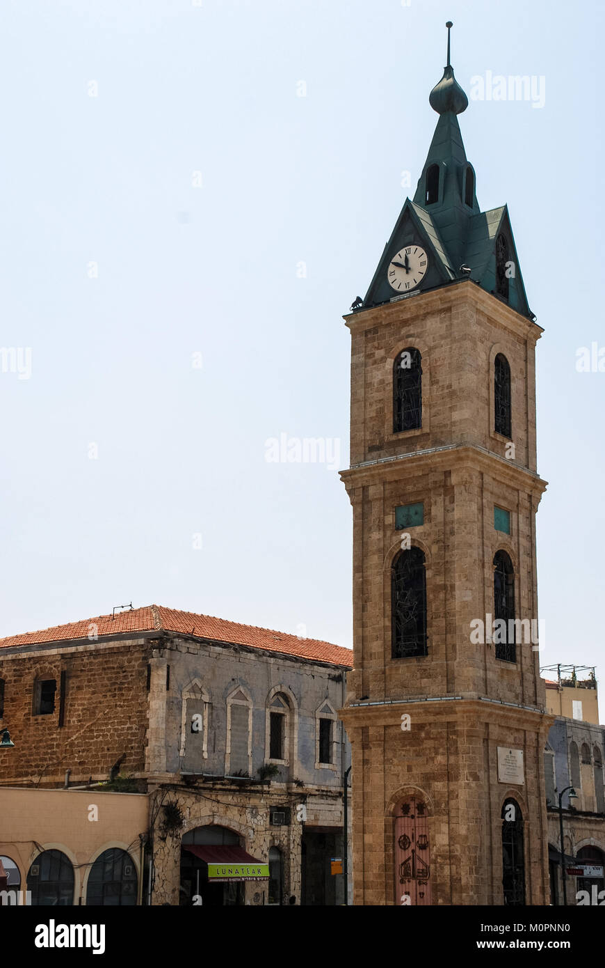 TEL AVIV, ISRAEL - AUGUST 18, 2010: Vertical picture of teh beautiful ...