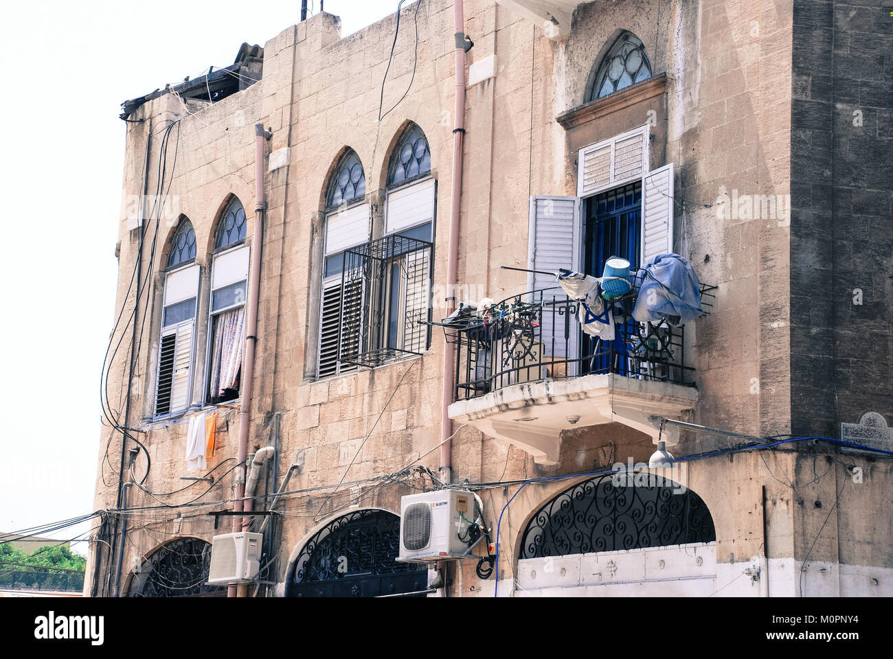 TEL AVIV, ISRAEL - AUGUST 18, 2010: Horizontal picture of traditional ...