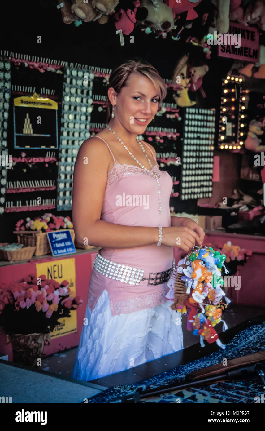 German street fair, carnival Stock Photo - Alamy