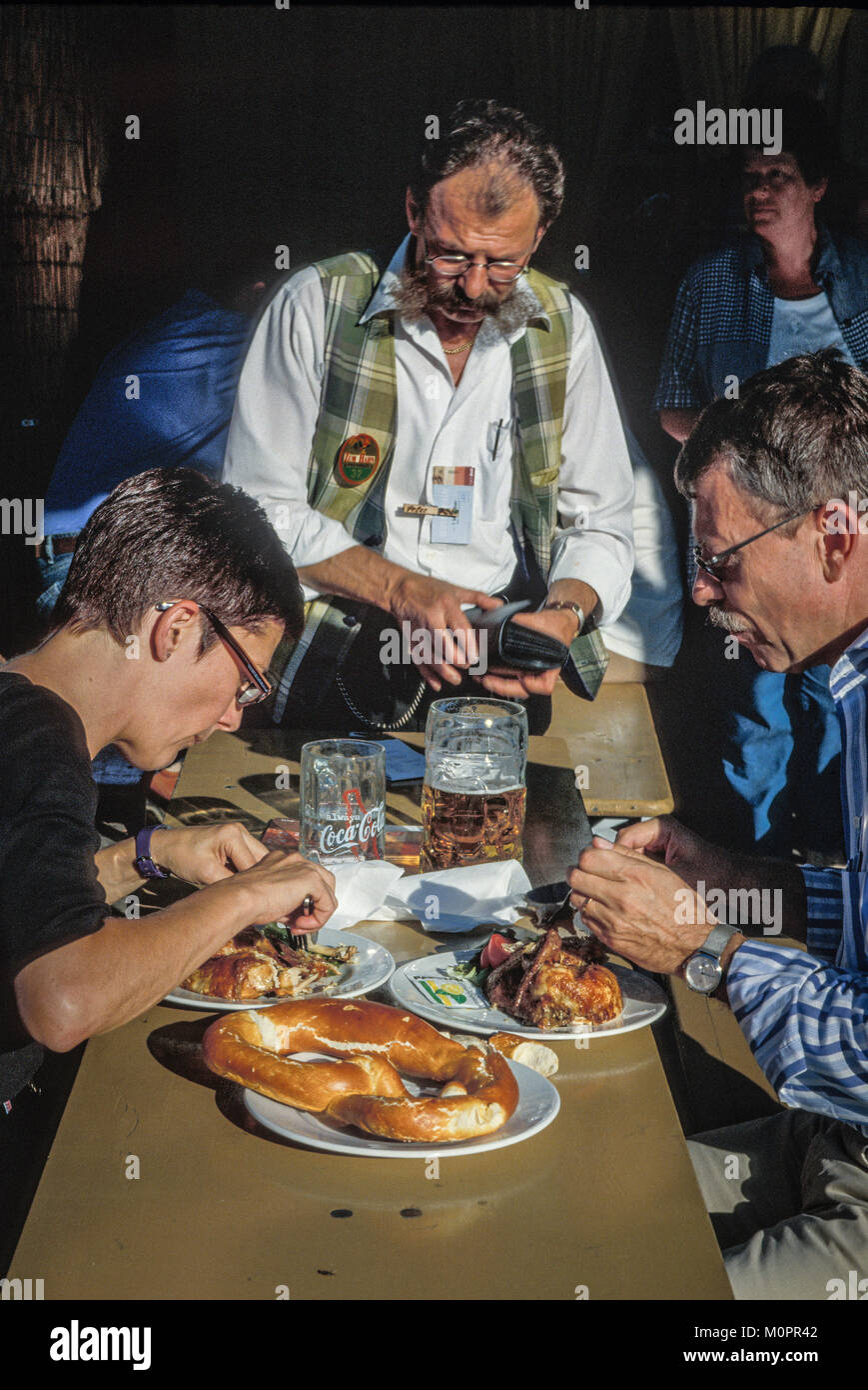 German street fair, carnival Stock Photo - Alamy