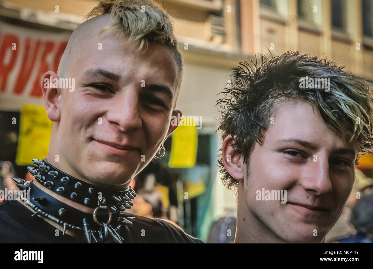 German punk characters Stock Photo - Alamy