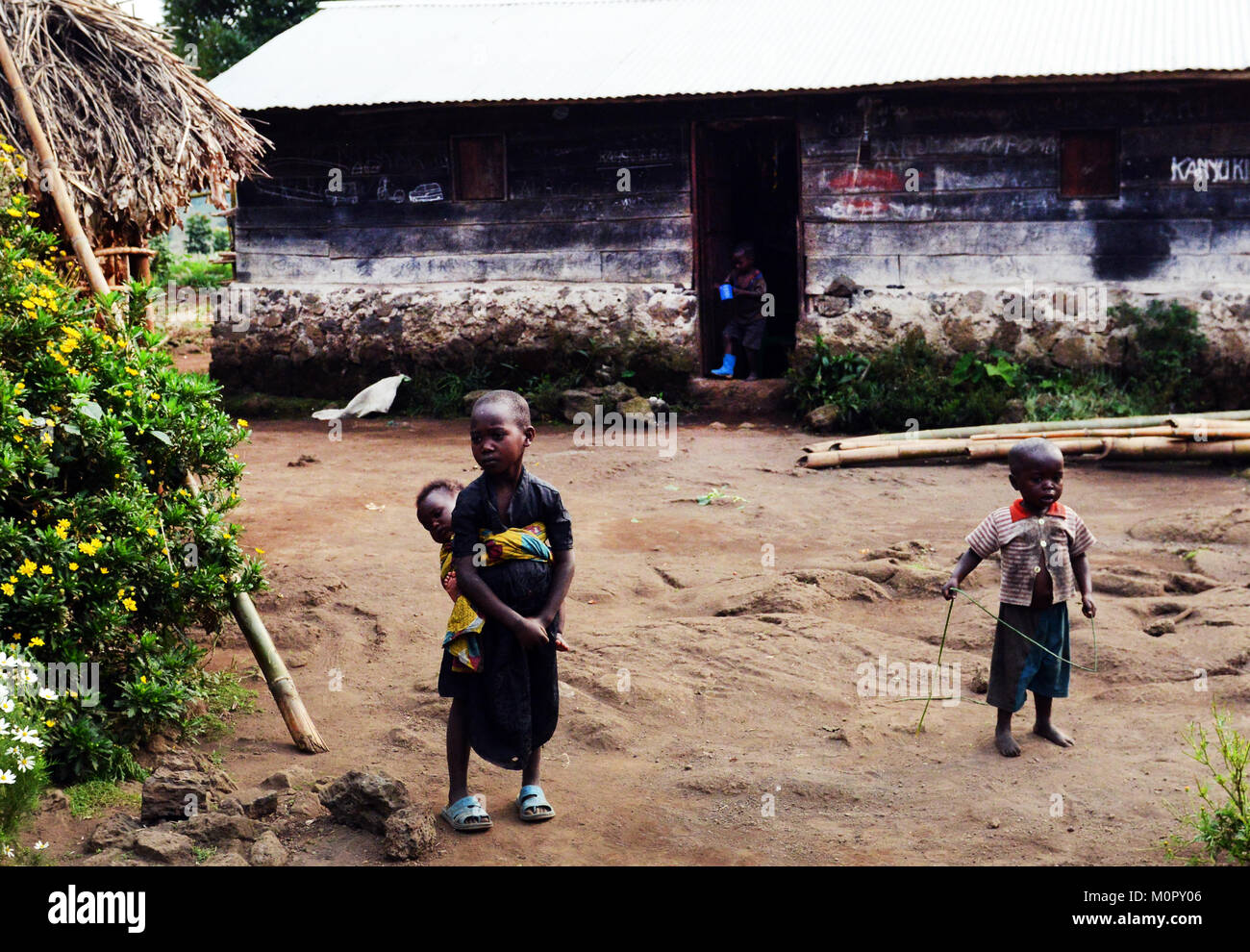 Congolese children in eastern Congo Stock Photo - Alamy