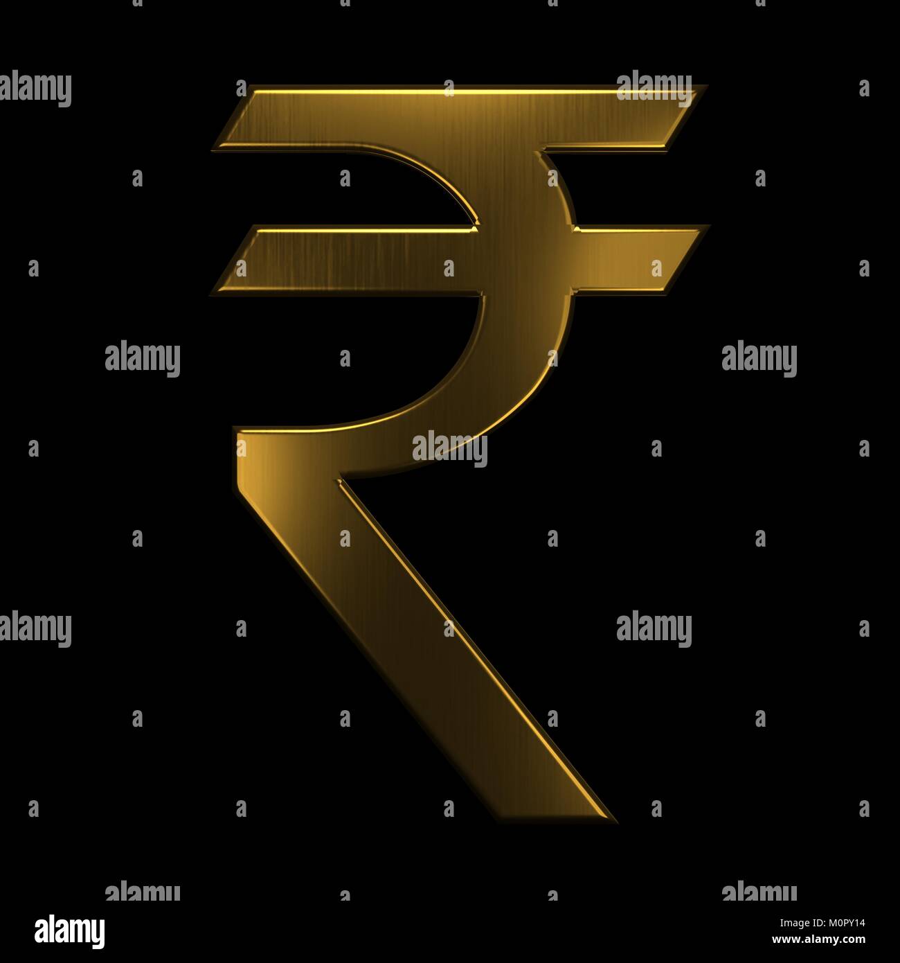 Indian rupee symbol 3d rendering hi-res stock photography and images ...