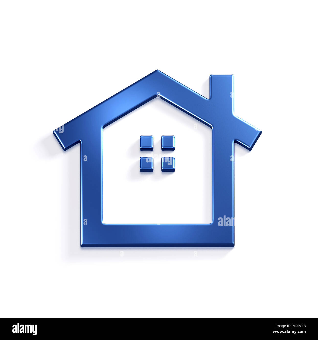 Old city house icon Cut Out Stock Images & Pictures - Alamy