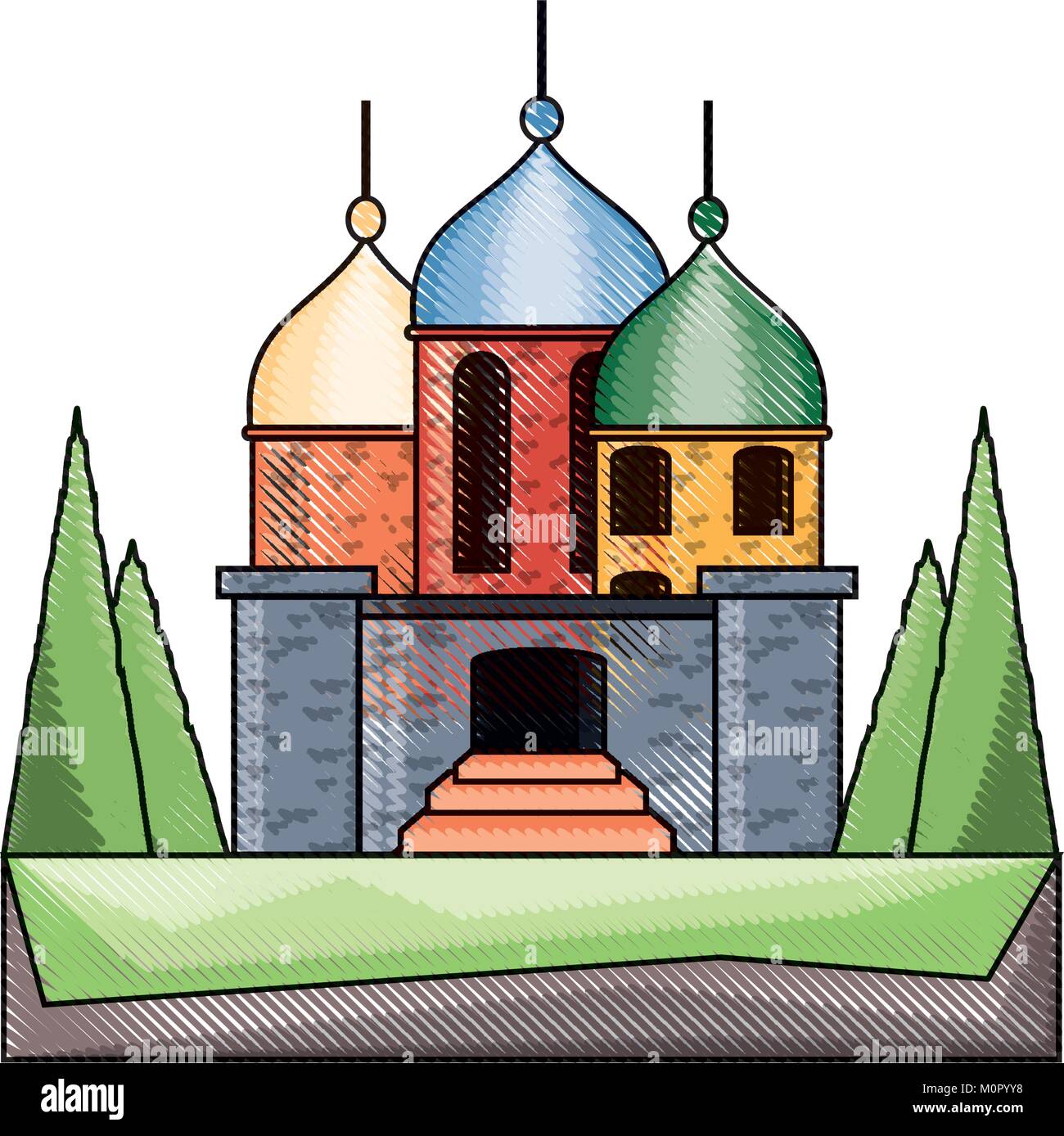 Arabian castle icon image Stock Vector Image & Art - Alamy