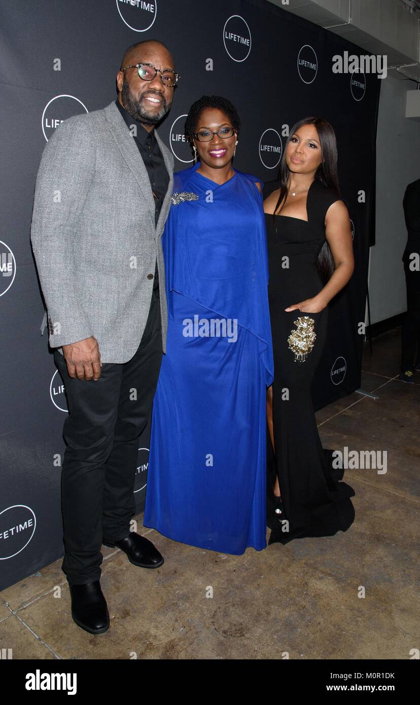 New York, NY, USA. 23rd Jan, 2018. Malik Yoba, Antoinette Tuff, Toni ...