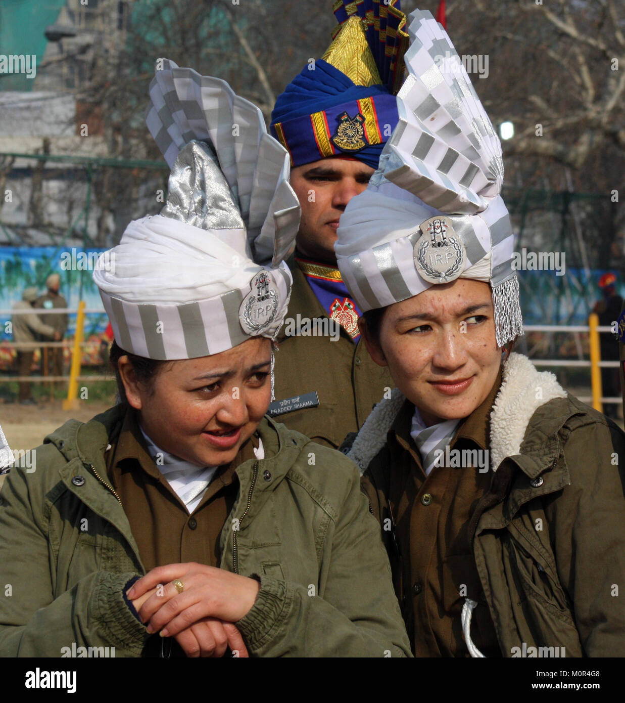 Srinagar, KASHMIR .24.JANUARY Jammu and Kashmir Armed Police (JKAP ...