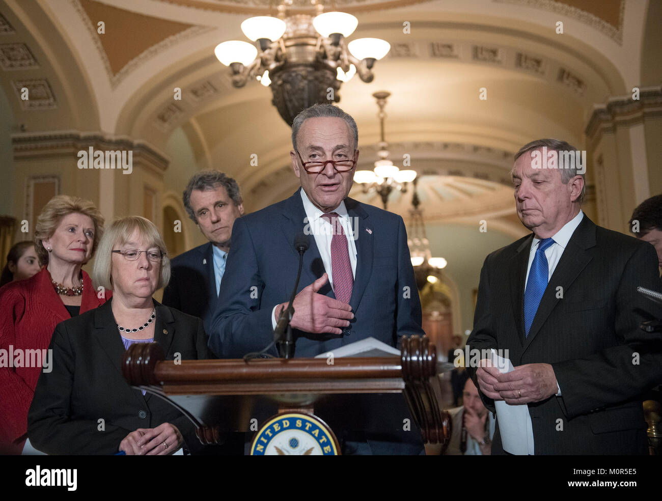 United States Senate Minority Leader Chuck Schumer (Democrat of New ...