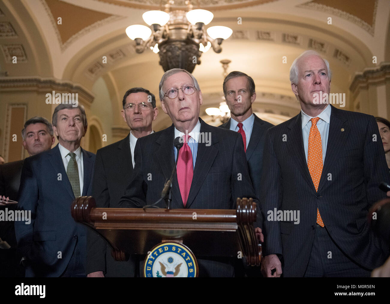 United States Senate Majority Leader Mitch McConnell (Republican of ...