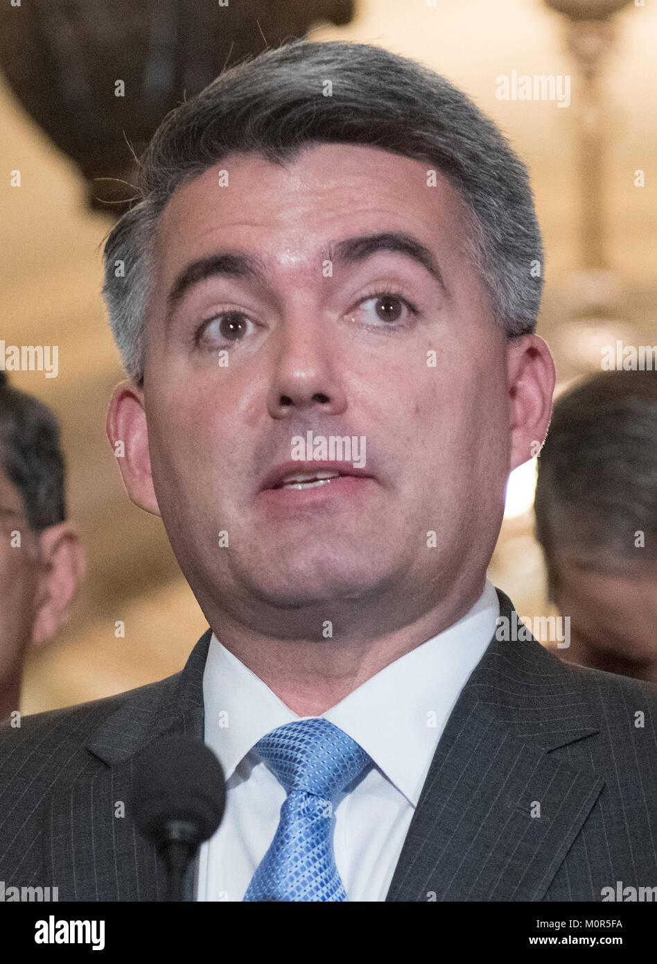Washington, USA. 23rd Jan, 2018. United States Senator Cory Gardner ...