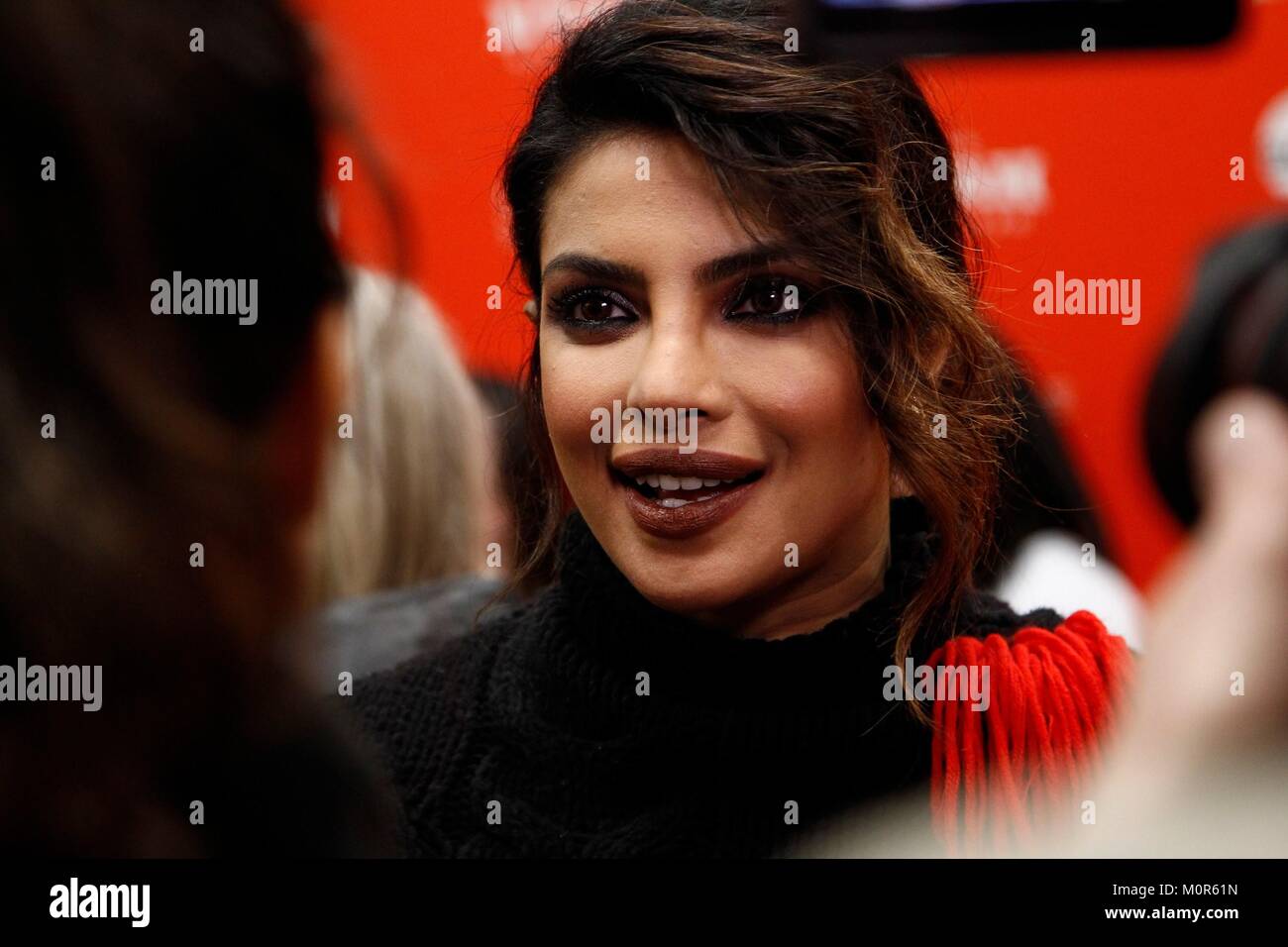 Park City, UT, USA. 23rd Jan, 2018. Priyanka Chopra at arrivals for A ...