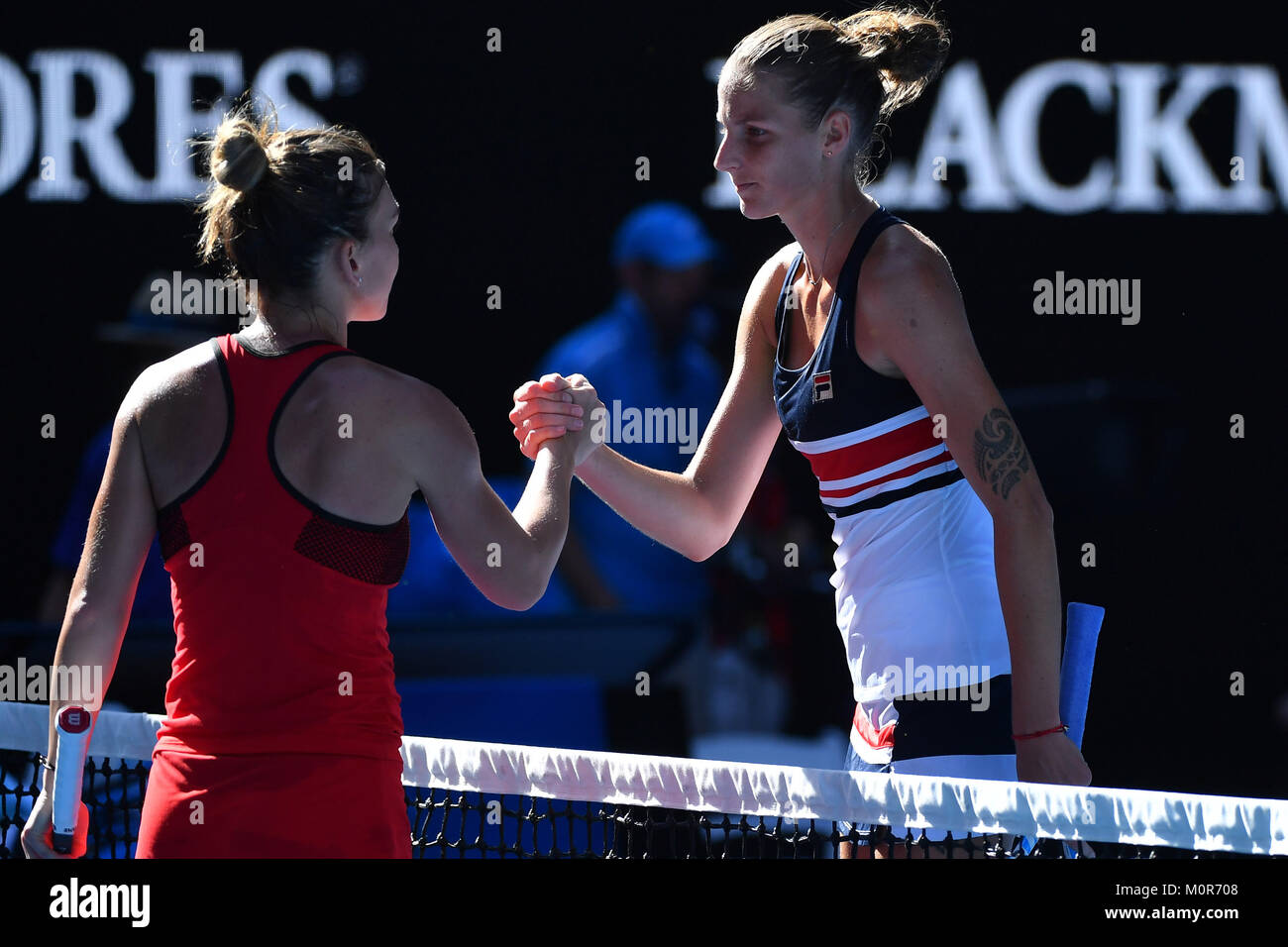 Melbourne Centre, Melbourne, Australia. 24th Jan, 2018. Australian Open ...