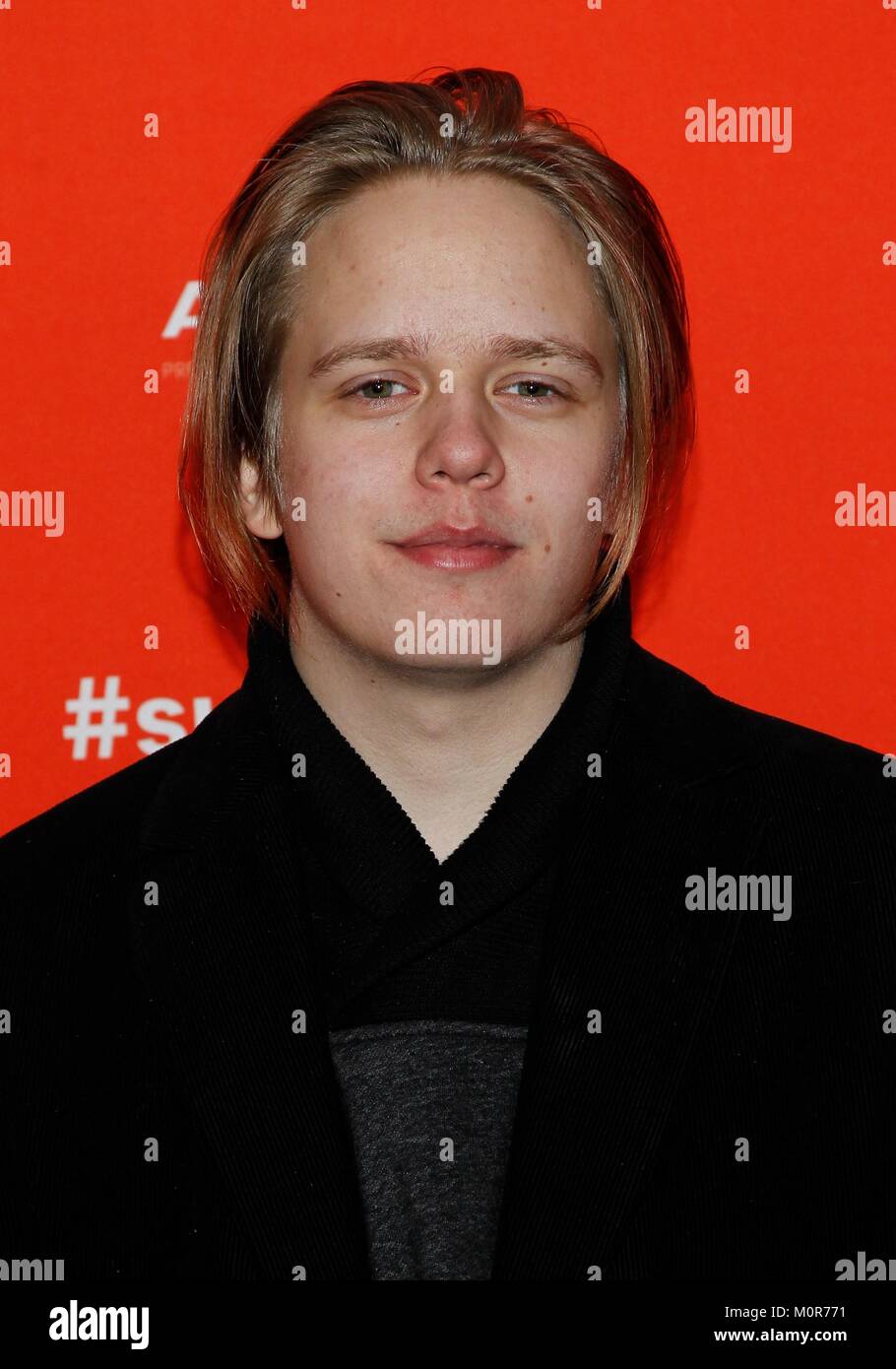 Park City, UT, USA. 23rd Jan, 2018. Valter Skarsgard at arrivals for ...