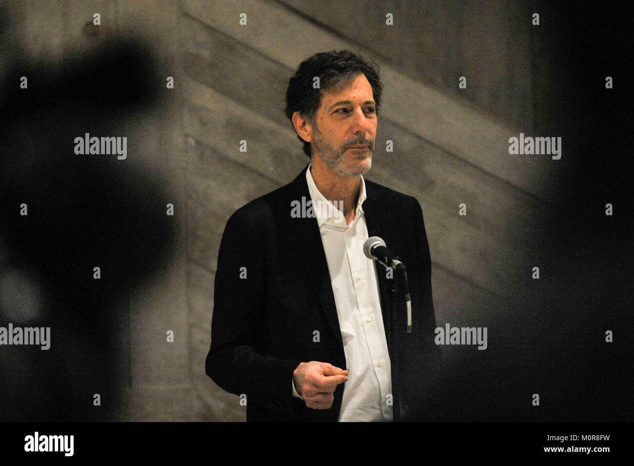 London, UK. 24 January 2018. Ralph Rugoff, Hayward Gallery Director ...