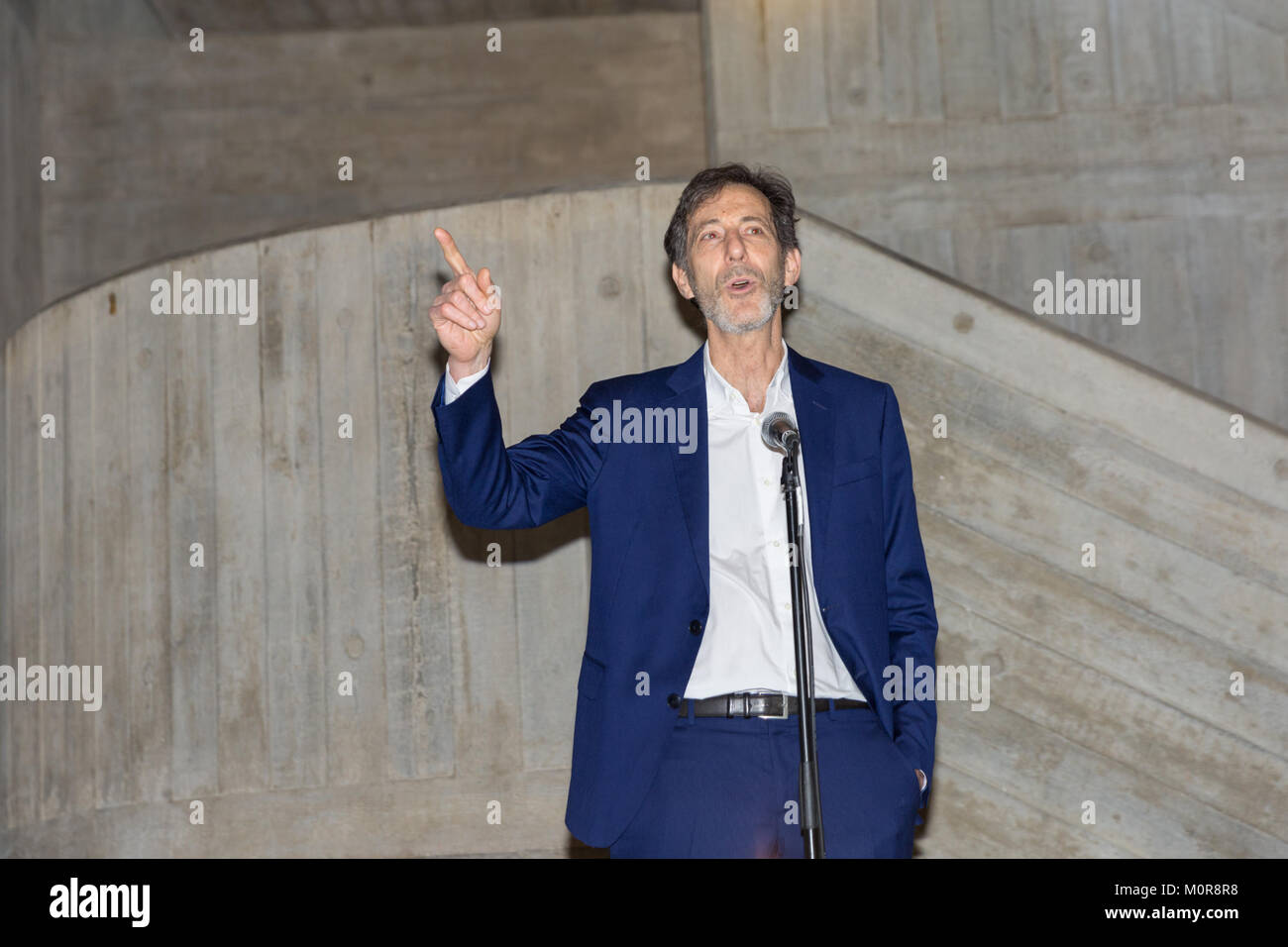 Southbank, London, UK. 24th Jan, 2018. Hayward Gallery director Ralph ...