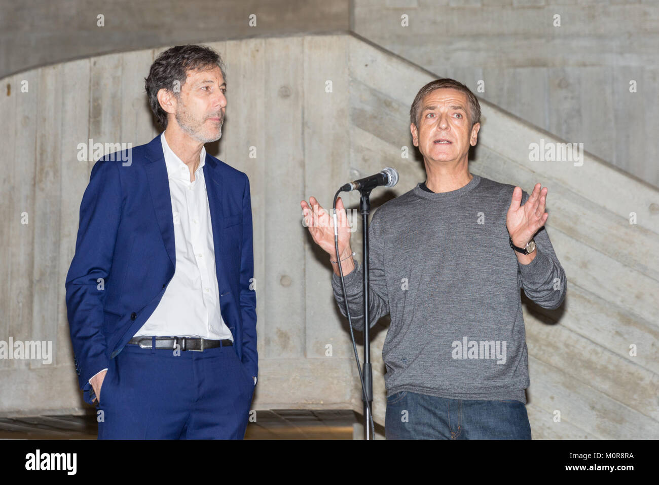 Southbank, London, UK. 24th Jan, 2018. Hayward Gallery director Ralph ...