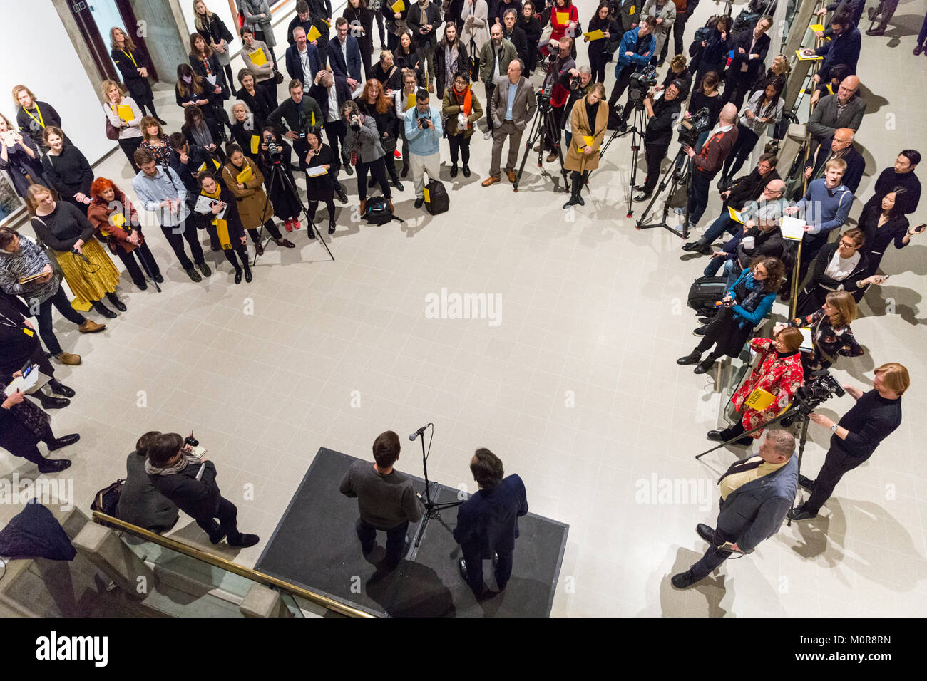 Southbank, London, UK. 24th Jan, 2018. Hayward Gallery director Ralph ...