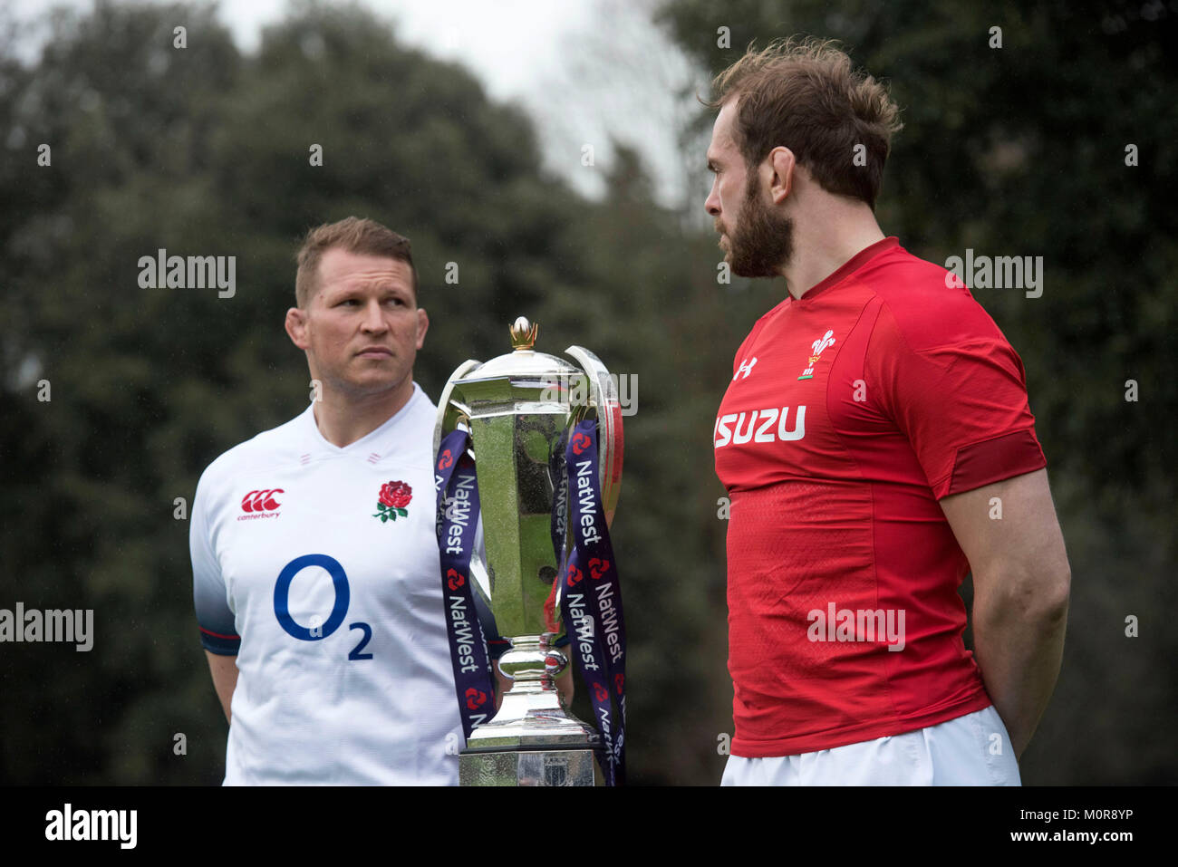 London, UK. 24th Jan, 2018. Dylan Hartley, the England rugby Captain ...