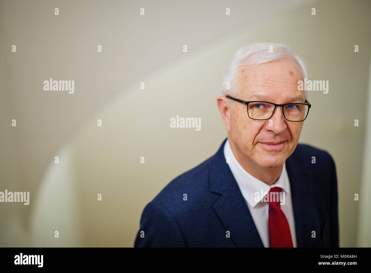 Prague, Czech Republic. 24th Jan, 2018. Presidential candidate and ...