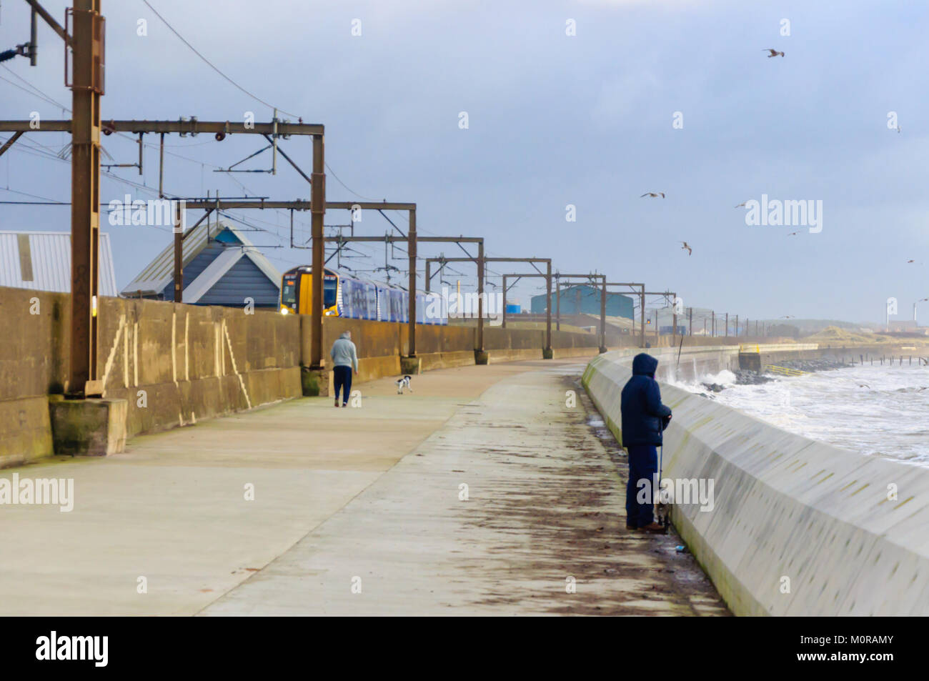 Saltcoats promenade hi-res stock photography and images - Alamy
