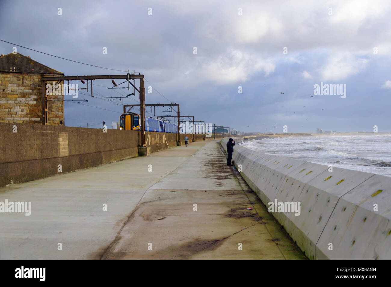 Saltcoats waves hi-res stock photography and images - Alamy
