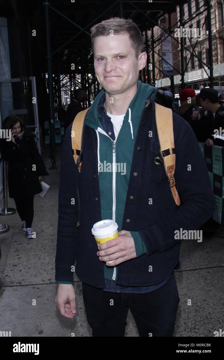 New York, NY, USA. 24th Jan, 2018. David Joseph Craig at BUILD SERIES ...