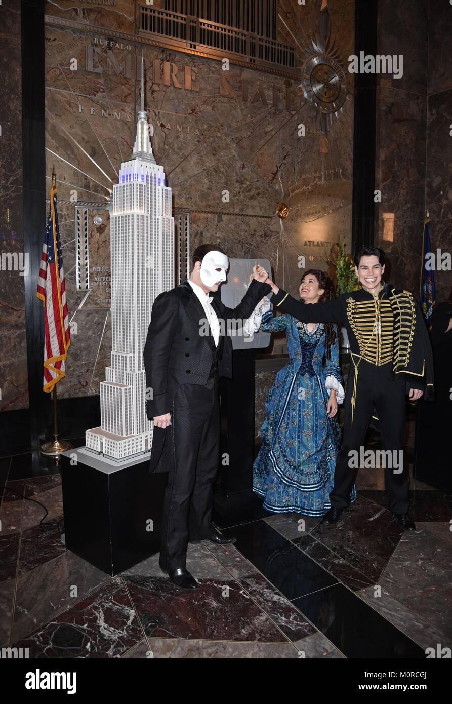 New York, NY, USA. 24th Jan, 2018. Peter Joback, Ali Ewoldt, Rodney ...