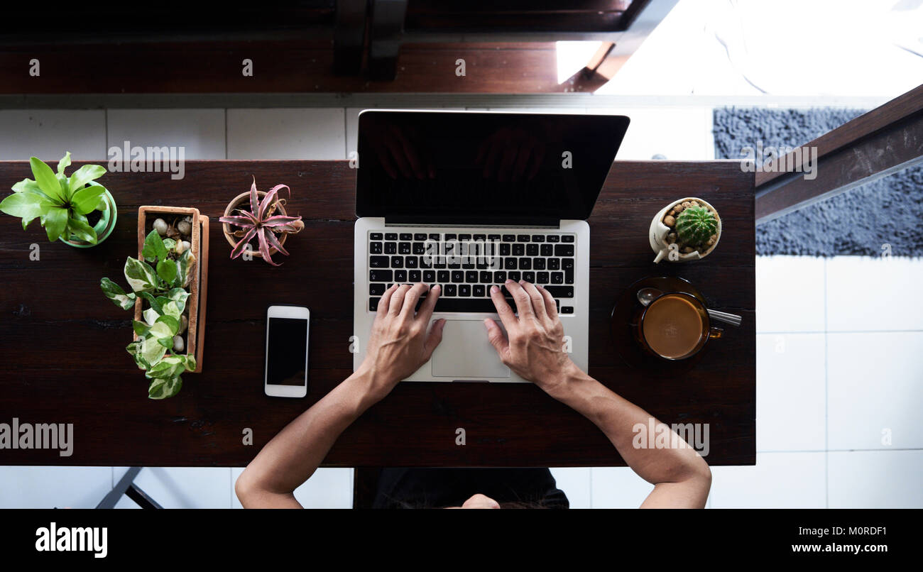 Laptop and mobile hi-res stock photography and images - Alamy