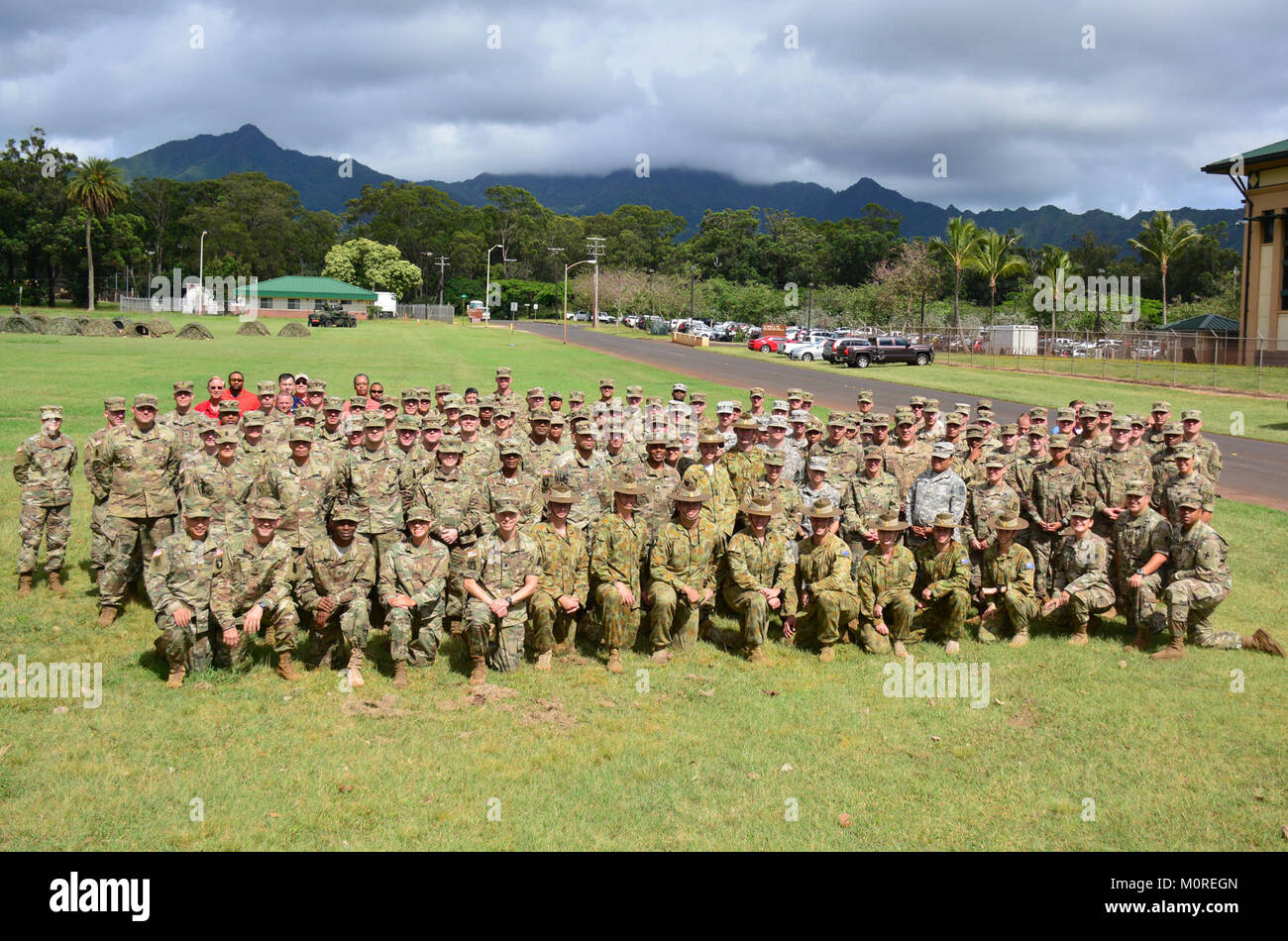 Soldiers of the 205th Military Intelligence Battalion, 500th MI Brigade ...
