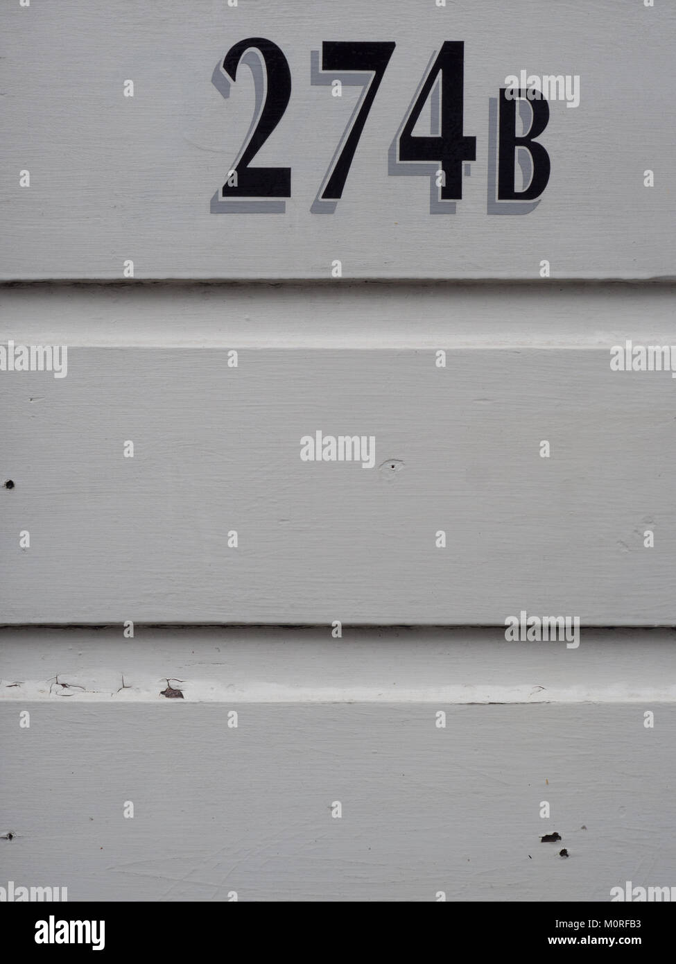 Building Number 274B Stock Photo - Alamy