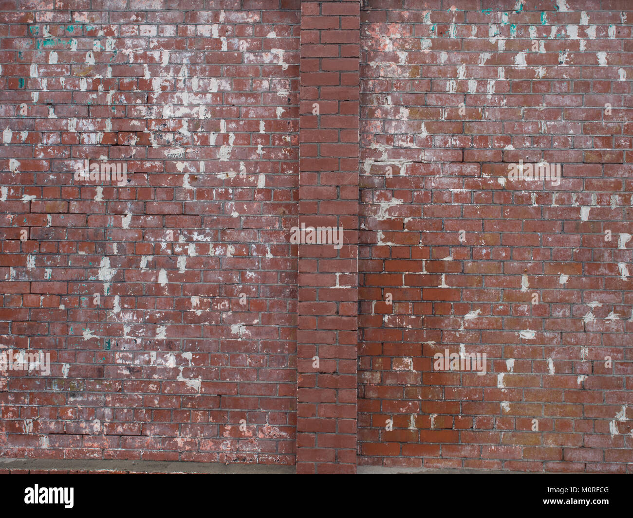 Solid Brick Wall Stock Photo - Alamy