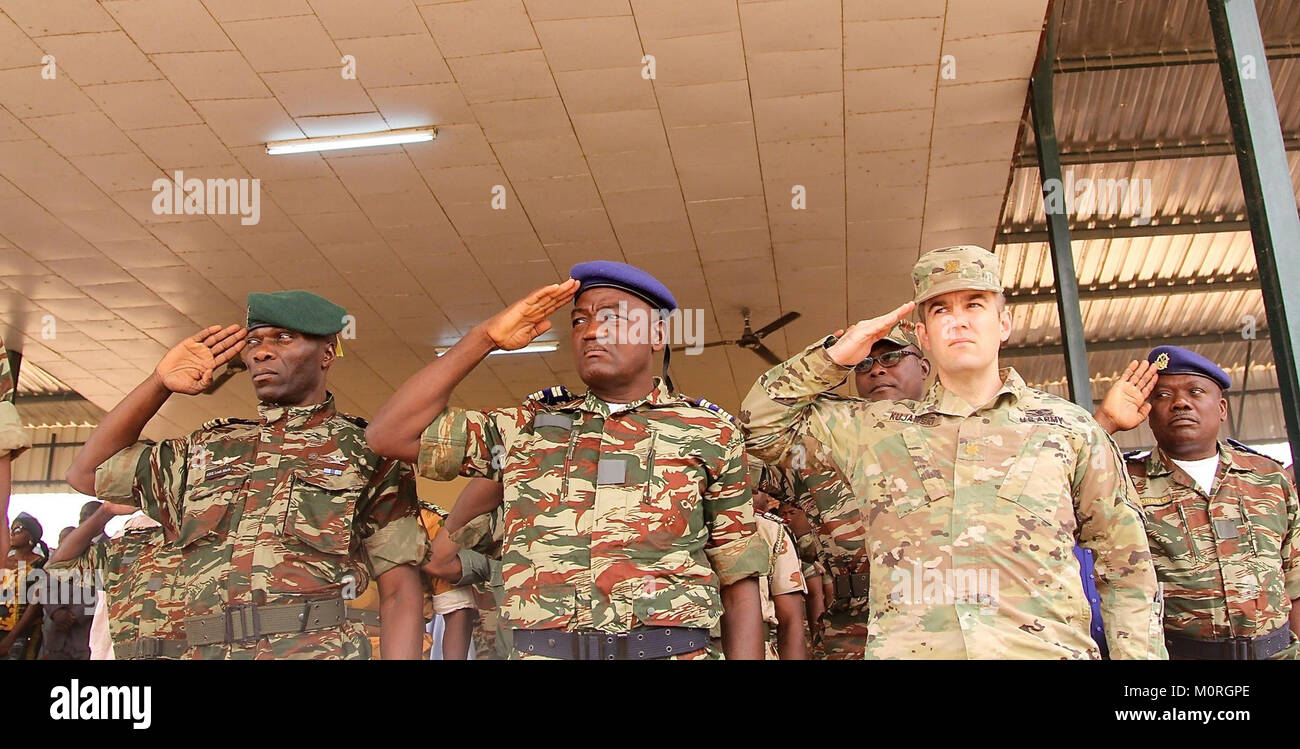 Maj. Andrzej Kujawski, Task Force Darby commander at CL Garoua, is ...