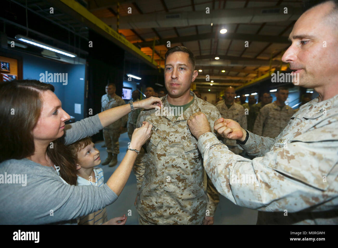 U.S. 5TH FLEET AREA OF OPERATIONS (Jan. 3, 2018) – Betsy Wilk (left ...