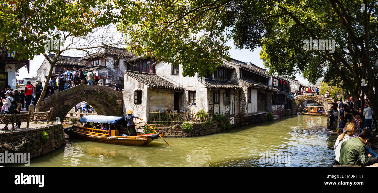 Zhouzhuang water town china hi-res stock photography and images - Alamy