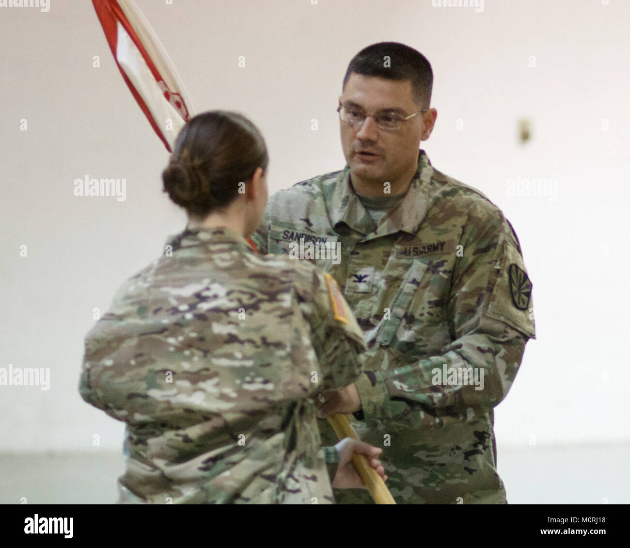 Arizona Army National Guard Col. Christopher Sandison, 198th Regional ...