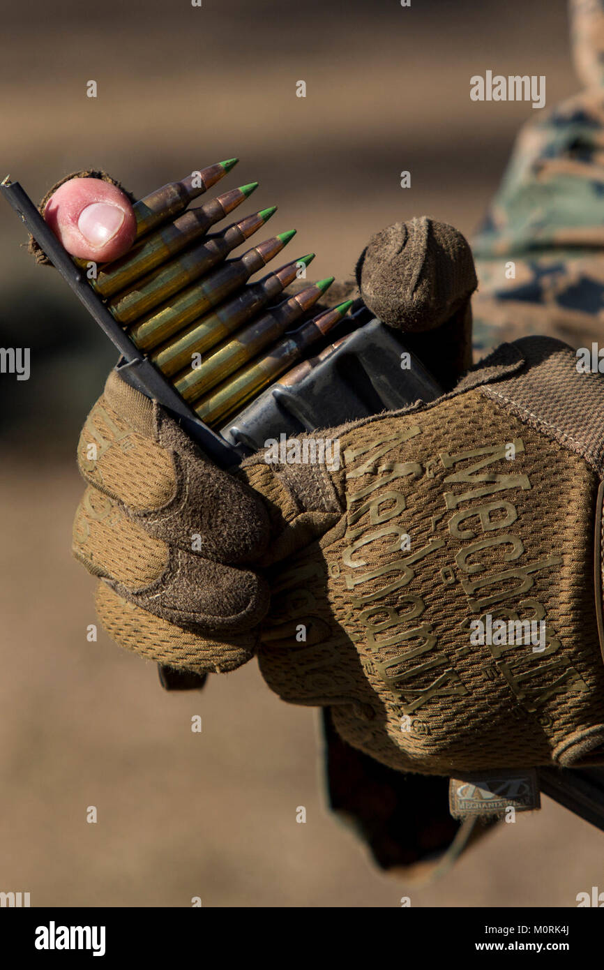 A Marine with 3rd Battalion, 6th Marine Regiment, 2nd Marine Division ...