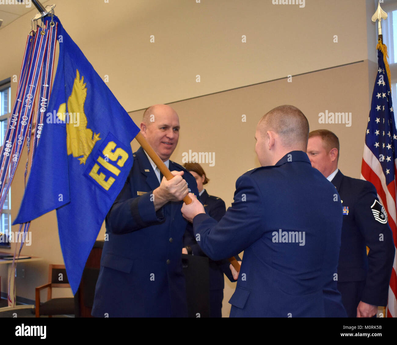 Brig. Gen. Donald Johnson, (left), the Assistant Adjutant General-Air ...