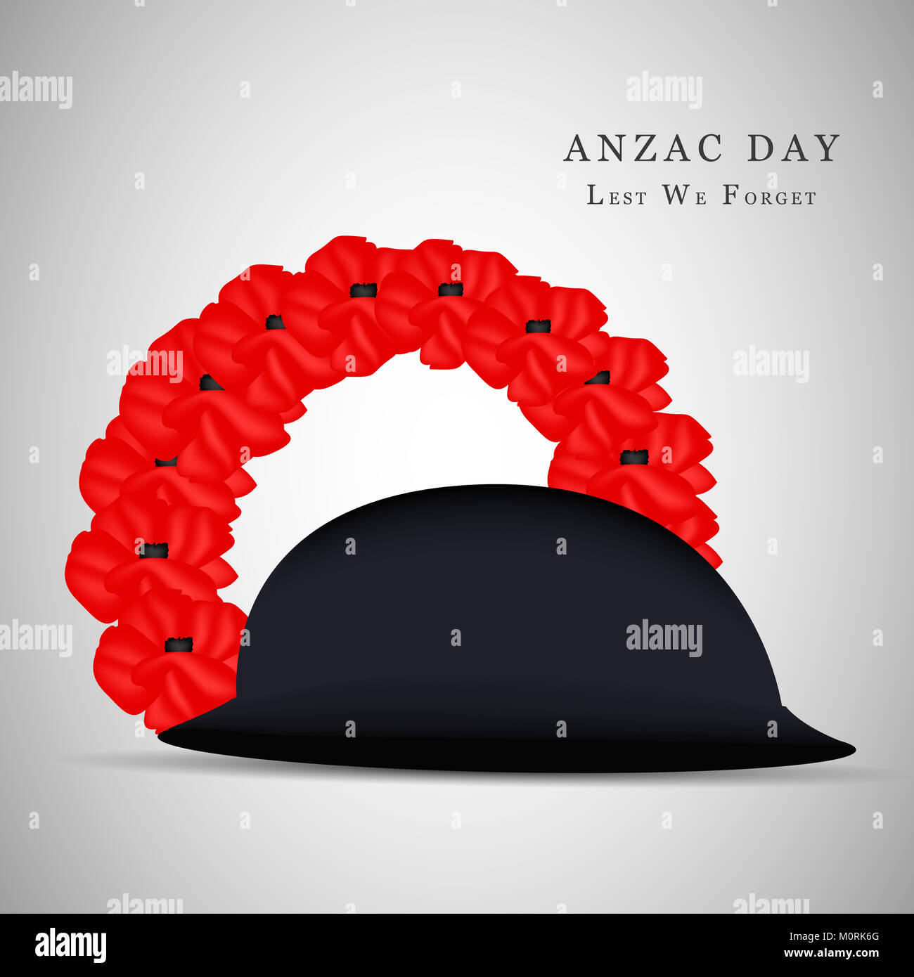 illustration of Anzac Day background. Anzac Day is a national day of ...